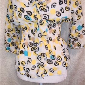 Unique Spectrum | Tops | Unique Spectrum Blouse Large | Poshmark